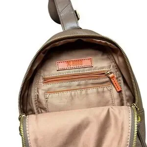 HOBO | Bags | Hobo Fern Sling Backpack Taupe Pebbled Leather Crossbody ...